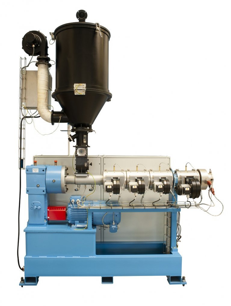 Extrusion line for production of filament for 3D printers, welding ...